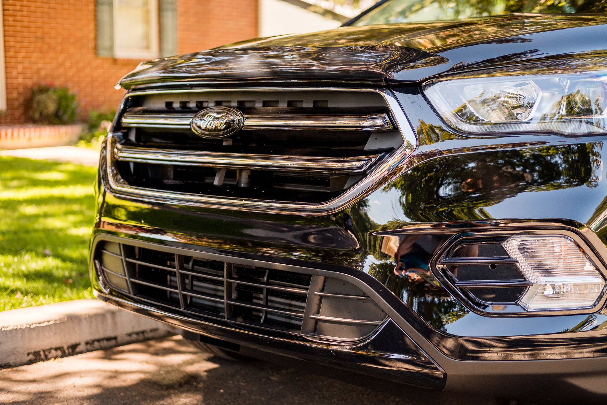 2017 Debadge, EcoBeast, and Black/Chrome Ford Ovals | 2013+ Ford Escape ...